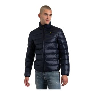Blauer Homme, Vestes, Bleu, Taille: M Doudoune avec garnissage en duvet de canard