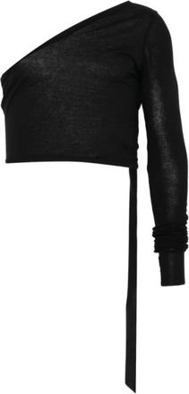 Rick Owens Homme, Tops, Noir, Taille: L T-Shirt Ziggy T