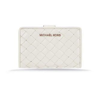 Michael Kors Empire Leder Portemonnaie - - Accessories - Damen - Beige - ONE SIZE