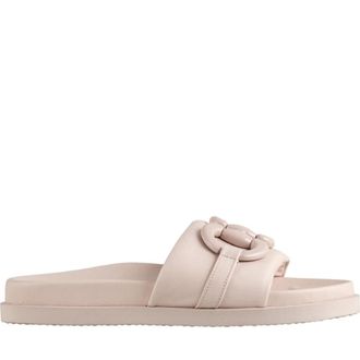 H&ouml;gl Bequeme Leder Slider f&uuml;r Frauen - - Shoes - Damen - Beige - 36 EU