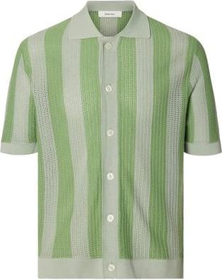 Selected Polo manches courtes en tricot de coton