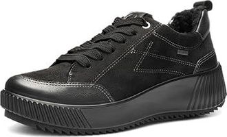 Ara Femme Davos Bottine, Noir, 36.5 EU Large