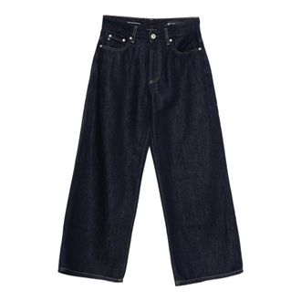 AG - Adriano Goldschmied Saige Wide Leg Crop Jeans - - Jeans - Damen - Blau - W29