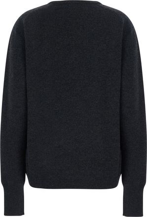 Gucci V-Neck Cashmere Sweater - Gray