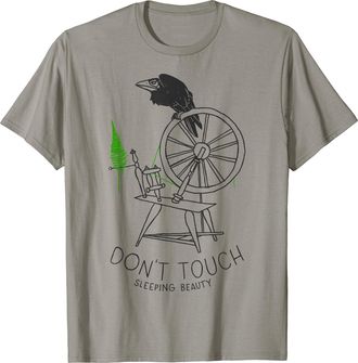 Disney Villains Spinning Wheel Dont Touch T-Shirt