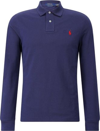 Polo Ralph Lauren Langarm-Poloshirt mit Logo