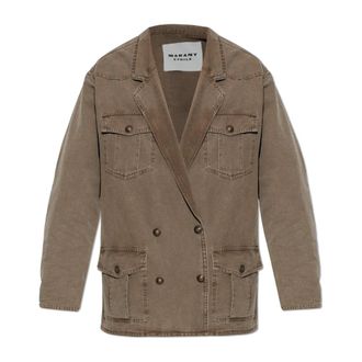 Isabel Marant Nevala Denim Blazer - - Jackets - Damen - Braun - M