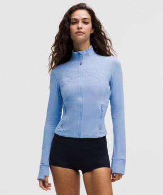 lululemon Veste courte Define Nulu pour Femmes - Bleu - Taille 10