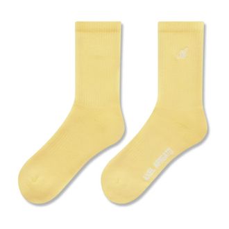 Axel Arigato unisex, Sous-vêtements, Jaune, Taille: M Chaussettes Signature