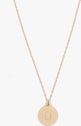 Kate Spade New York Kate Spade Anh&auml;nger D, Extraklein f&uuml;r Frauen in Gold | Metall