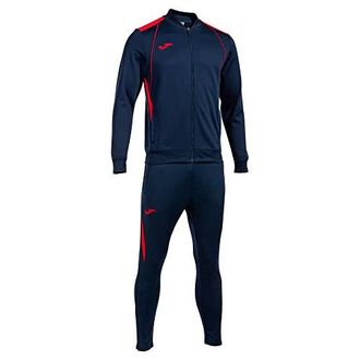 Joma Survêtement pour homme 8XS - 3XL - Veste Chandal avec fermeture éclair et poches - Pantalon avec taille élastique, cordon de serrage et poignets côtel