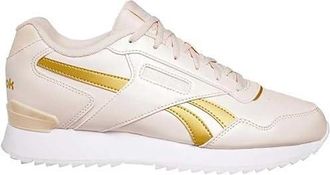 Reebok Womens Glide Ripple Clip Sneaker, Blush Blush White, 40 EU