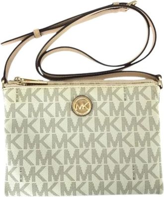 Michael Kors Pre-owned Schultertasche - - Pre-owned - Damen - Wei&szlig; - ONE SIZE