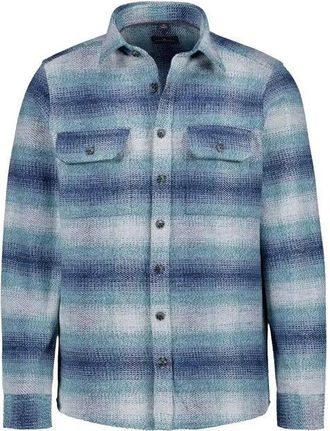 Casamoda CasaModa Herren Overshirt blau Flanell