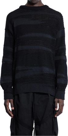 Halos Halos, Homme, Pulls, Noir, Taille: L/Xl Multiyarn LSB Knit
