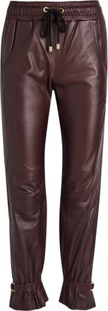 Skiim Ger&uuml;schte Hose mit Kordelzug - Braun