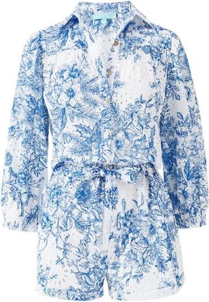 Melissa Odabash Femme, Combinaisons et Ensembles, Multicolore, Taille: 38 FR Suri Coastal Playsuit