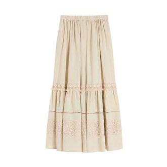 Max Mara Damen, R&ouml;cke, Beige, XSGr&ouml;&szlig;e