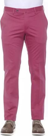 Pantaloni Torino Homme, Pantalons, Rose, Taille: 2XL Pantalon en Coton Fuchsia