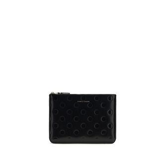Comme Des Gar&ccedil;ons Schwarzes Kalbleder Bos Taurus Wallet