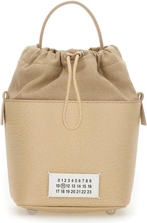 Maison Margiela 5AC Bucket Small - - Bags - Damen - Beige - ONE SIZE