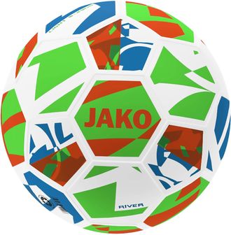 Jako Lightball River, wei&szlig;/neongr&uuml;n/Neonorange, 5 (350g)