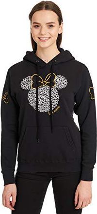 Mickey Mouse Mickey & Minnie Mouse Minnie Maus - Love Femme Sweat-Shirt &agrave; Capuche Noir M