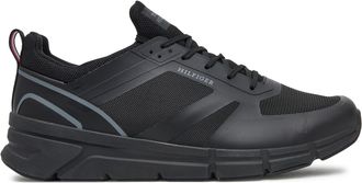 Tommy Hilfiger Sneakers Tommy Hilfiger Modern Comfort Run Mix FM0FM05471 Schwarz
