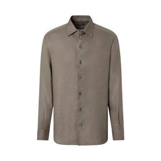 Ermenegildo Zegna Herren, Shirts, Braun, MGr&ouml;&szlig;e