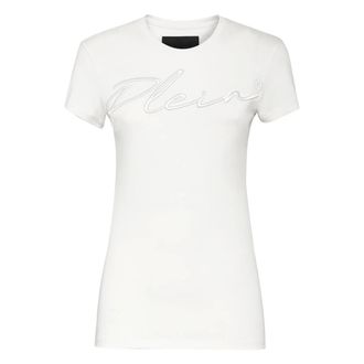 Philipp Plein Damen, Oberteile, Wei&szlig;, LGr&ouml;&szlig;e