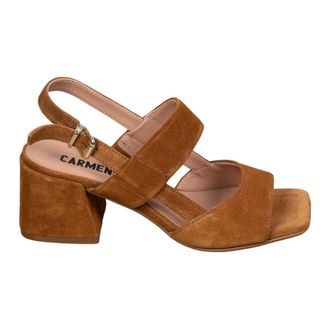 Carmens Femme, Chaussures, Brun, Taille: 36 EU New Carry Plain Mousse