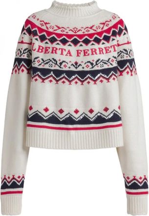 Alberta Ferretti Femme, Pulls, Multicolore, Taille: 38 FR Maglia