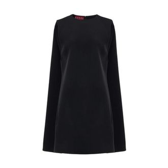 Gucci &Auml;rmelloses Glockenkleid - - Dresses - Damen - Schwarzk - S
