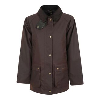 Barbour Acorn Wachsjacke - - Jackets - Damen - Braun - M