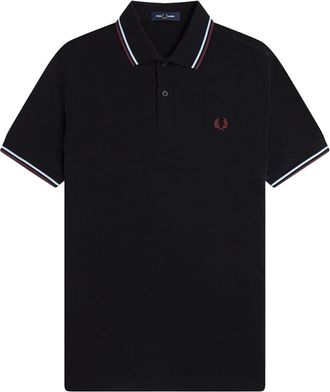 Fred Perry Homme, Tops, Bleu, Taille: XL Polo Chemises