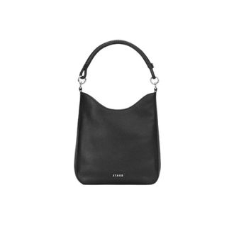 Staud Staud, Femme, Sacs, Noir, Taille: ONE Size Sac à bandoulière en cuir grainé