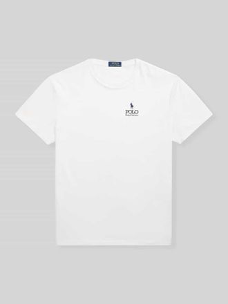 Polo Ralph Lauren Relaxed Fit T-Shirt aus reiner Baumwolle mit Logo-Stitching
