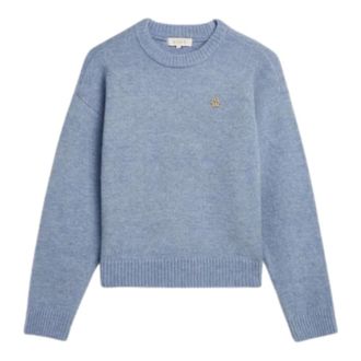 JOSH V Ize Maille Col Rond - Femme - Pulls - Bleu - Taille: 38 FR