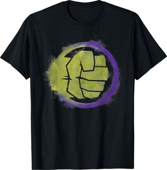 MARVEL Avengers Endgame Hulk Spray Paint Logo T-Shirt