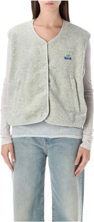 American Vintage Femme, Vestes, Gris, Taille: 40/42 FR Hoktown Gilet