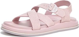 Chaco Sandales Townes en daim pour femme, rose quartz, 37 EU