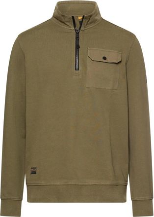 Camel Active Troyer mit reflektierenden Details - - Sweatshirts & Hoodies - Herren - Gr&uuml;n - L