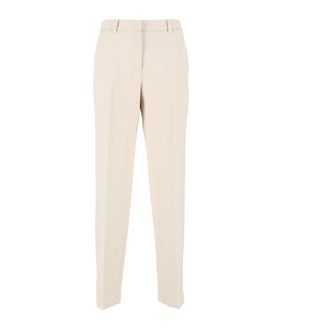 PESERICO Schmal geschnittene Hose - - Trousers - Damen - Beige - M