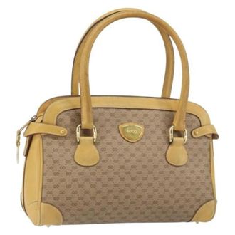 Gucci Sac &agrave; main en plastique Pre-owned - Femme - Pre-owned - Beige - Taille: ONE Size