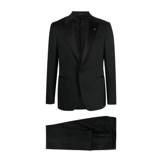 Tagliatore Single Breasted Suits - Homme - Costumes - Noir - Taille: XL