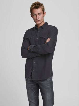 Jack & Jones Jack & Jones Hemd Sheridan 12138115 Schwarz Slim Fit