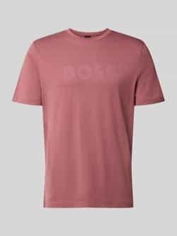Boss Orange by Hugo Boss Regular Fit T-Shirt aus reiner Baumwolle Modell Te_Logo