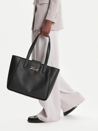 Karl Lagerfeld Handtasche KARL LAGERFELD A3W30133 Schwarz