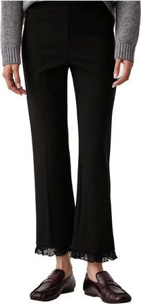 Twinset Pantalon Twin-set - Femme - Pantalons - Noir - Taille: 40 FR