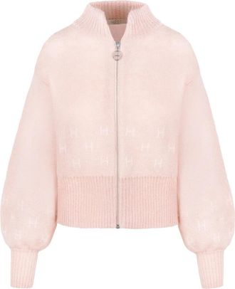 H&eacute;st H&eacute;st, Femme, Pulls, Rose, Taille: 44 FR Cardigans